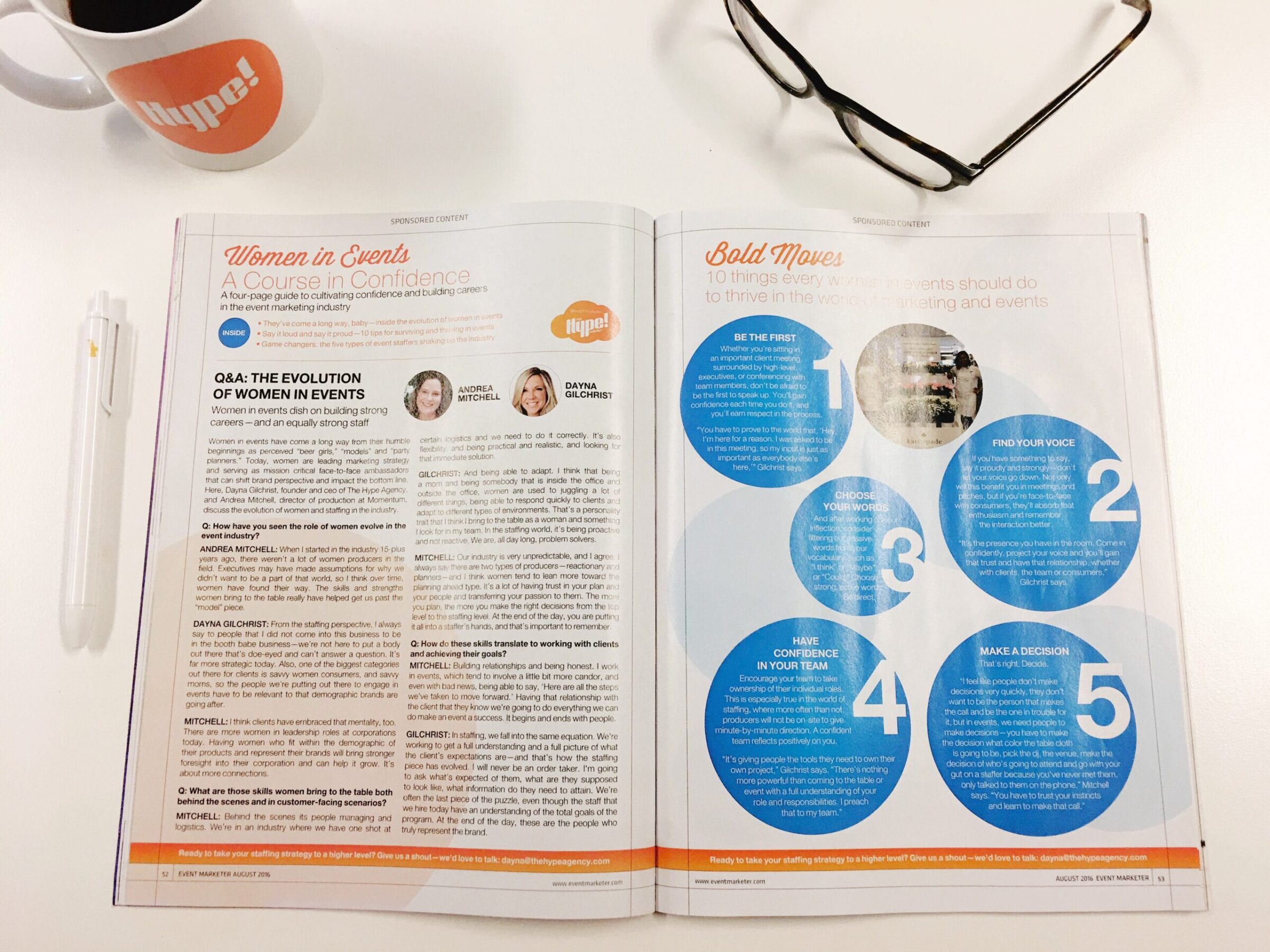 Women in Events: A Course in Confidence - Part 2 - The HYPE Agency The ...